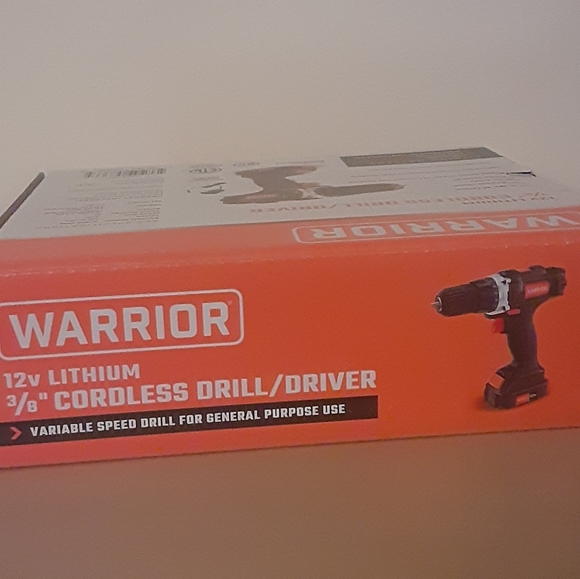 Other | Warrior 12v Lithium 38 Cordless Drilldriver Nib | Poshmark